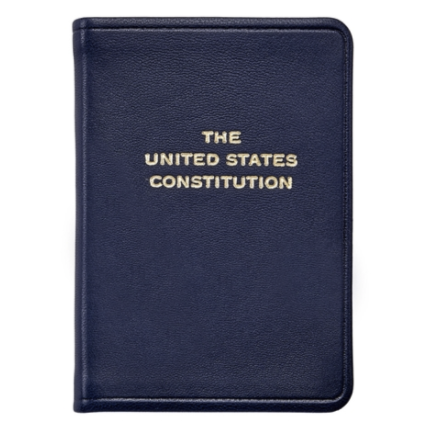 U.S. Constitution Pocket-sized Leather Book – Brenda Himmel Stationery